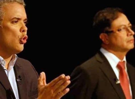 Nos tocó con Duque y Petro