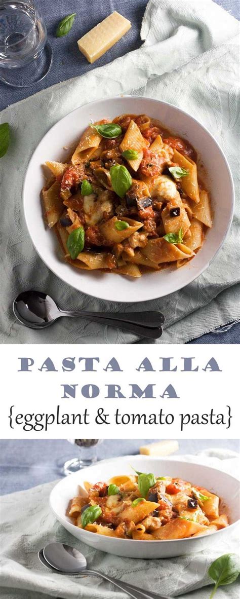 Easy Pasta Alla Norma Tomato And Eggplant Pasta Recipe Pasta Alla