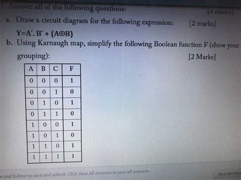 Solved Answer All Of The Following Questions Marks Chegg