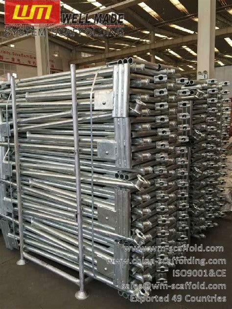 Welmade Scaffold China Cuplock Scaffolding Cantilever Frame 1 5m Deep