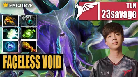 Faceless Void Safelane TLN 23savage HARD PRACTICING PERFECT CHRONO