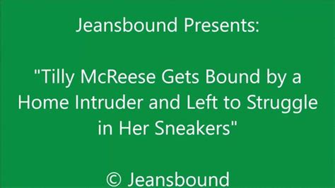Tilly Mcreese Tied Up In Jeans And Sneakers Wmv Jeansbound Clips Sale