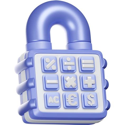 premium psd business web security finance suite pack 3d security lock