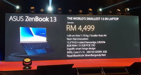 ASUS ZenBook 13 14 And 15 Officially Launched In Malaysia Starting From RM4399 TechNave