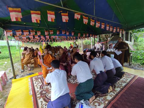 သီတင်းကျွတ်လပြည့်ကျော် ၁ ရက်နေ့ သံဃာတော်ရှင်သူမြတ်များဆွမ်းဆန်စိမ်းများ လောင်းလှူ Information