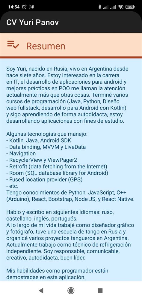Yuri Panov Android Developer