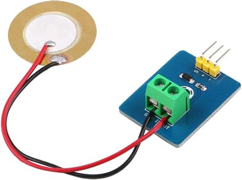 Wingoneer 5pcs Analog Ceramic Piezo Vibration Sensor Module 3 3v 5v For Arduino Diy