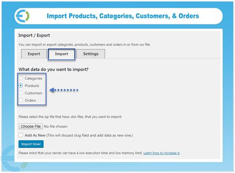 Woocommerce Csv Import Export Plugin Orders Customers Products By Extendons