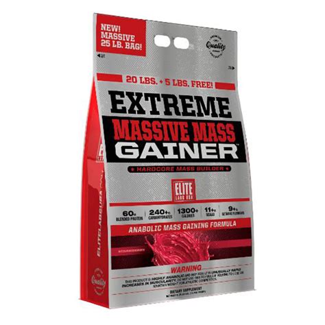 Buy Elite Lab Usa Extreme Massive Mass Gainer 25 Lbs In Dubai Abu