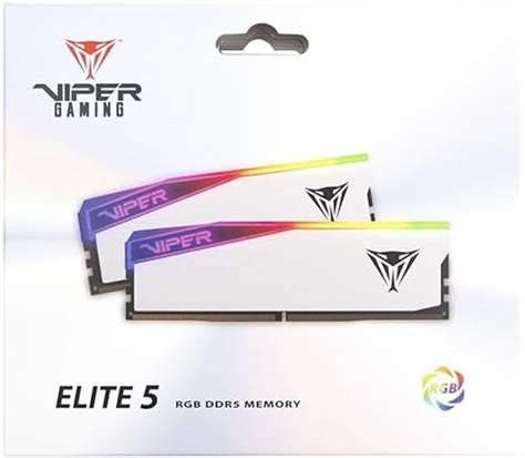 Patriot Viper Elite 5 Rgb 64gb 2 X 32gb Ddr5 6200 White Ram Specs Compare Prices Pangoly