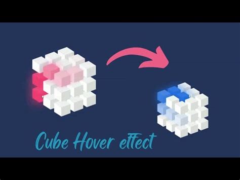 D Cube Hover Effect Css Only CSS Tutorial Coding Css YouTube