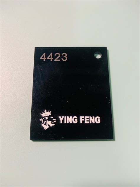 2mm Black Acrylic Sheet Bengbu Yingfeng New Material Technology Coltd