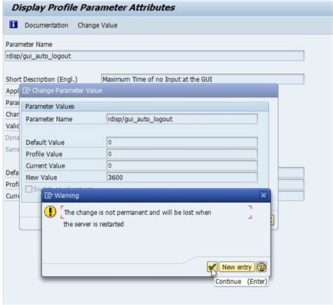 Raj Sap Basis Sapgui Logged Out Automatically After Certain Time Auto