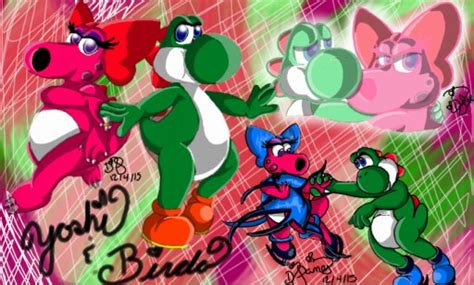 Yoshi And Birdo Birdo Fan Art 39368641 Fanpop