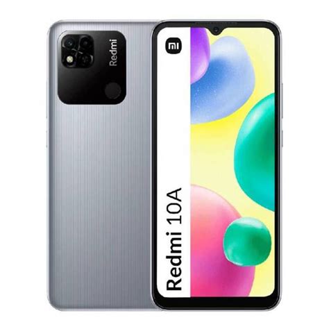 Celular Xiaomi Redmi 10a 4gb Ram 128gb Silver Real Plaza