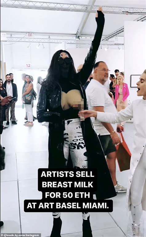 Two Artists Are Forcibly Removed From Art Basel In Miami After Milking