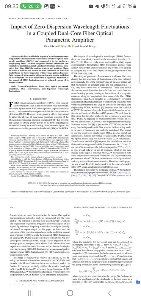 Journal Of Lightwave Technology On Linkedin Photonics Jlt Optics