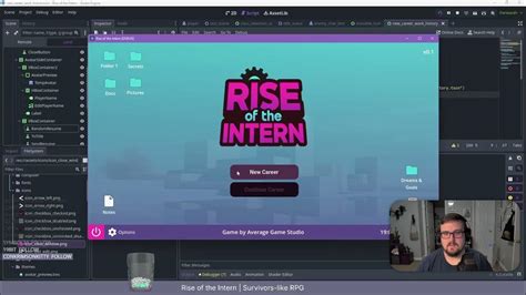 Rise Of The Intern Title Gui Development For Class Selection Youtube