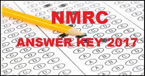 Nmrc Answer Key Cutoff Marks For Je Sc To Cra Maintainer Th