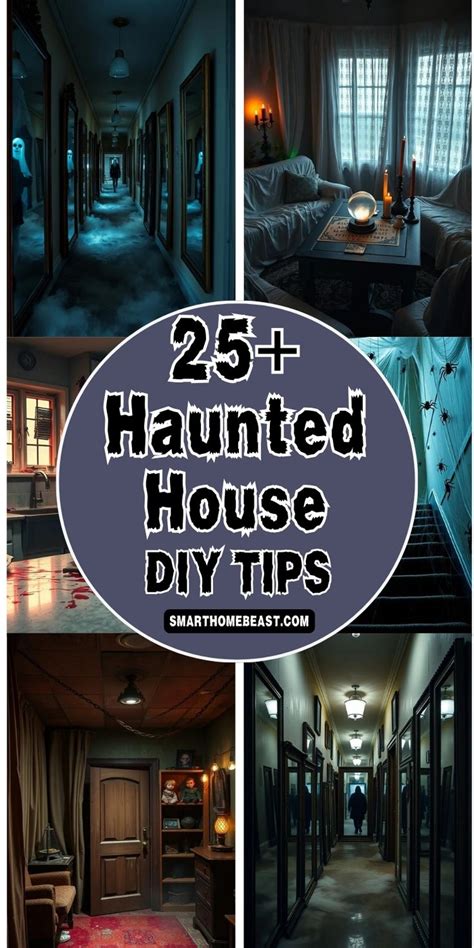 25 Haunted House Diy Tips Haunted House Diy Scary Haunted House Haunted House Halloween Party