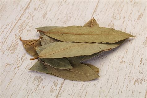 Premium Photo Dry Laurel Leaves