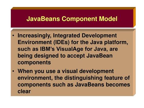 Ppt Chapter 8 Javabeans Powerpoint Presentation Free Download Id