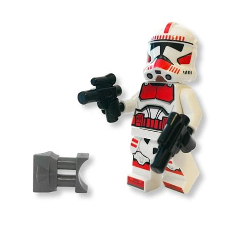 Lego Star Wars Clone Shock Trooper Mini Lego Character With Accessories