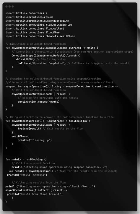 Banti Rajak On Linkedin Kotlin Coroutines And Converting Callbacks To