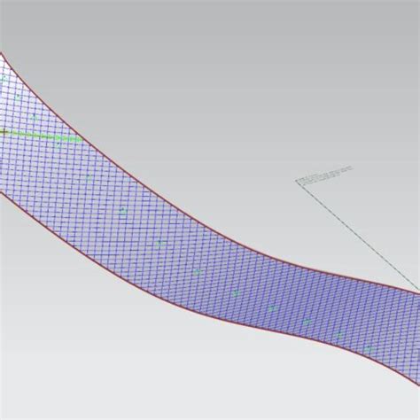 Cad For Ncf Fabric Cutter With Sensor Cut Outs In Green Download