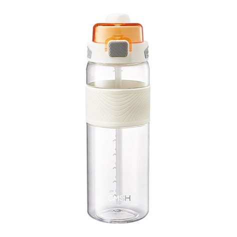 Slide Lock Plastic Water Bottle With Straw Lid Water Bottle Manufacturer