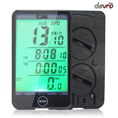 Jual Speedometer Sepeda Navigasi Sentuh Magnet Kabel SunDing SD