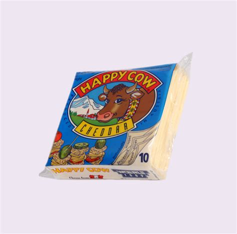 해피카우 체다 슬라이스 150g 오스트리아 식료품 치즈 루다와인상점