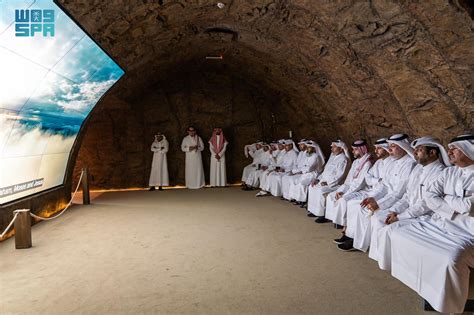 عام وزير الأوقاف والشؤون الإسلامية القطري يزور حي حراء الثقافي بمكة