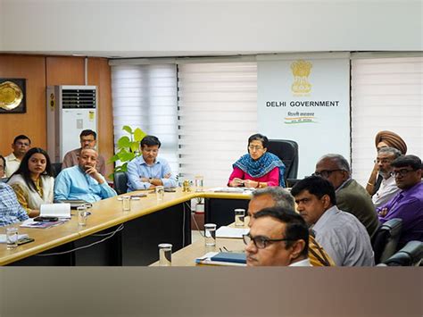 Delhi Power Minister Atishi Reviews Summer Action Plan With Discoms