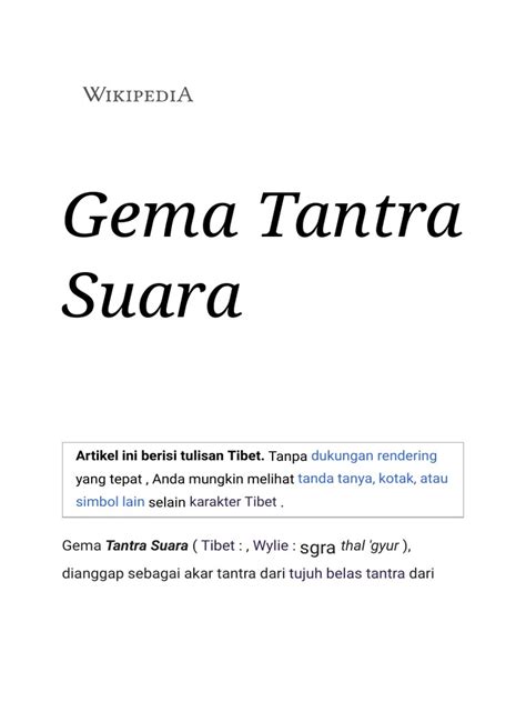 gema tantra suara wikipedia pdf