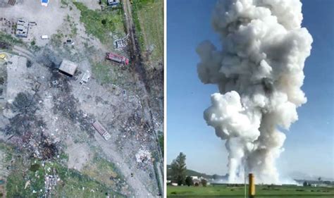 Mexico Fireworks Explosion 17 Dead As Workshop Explodes In Tultepec