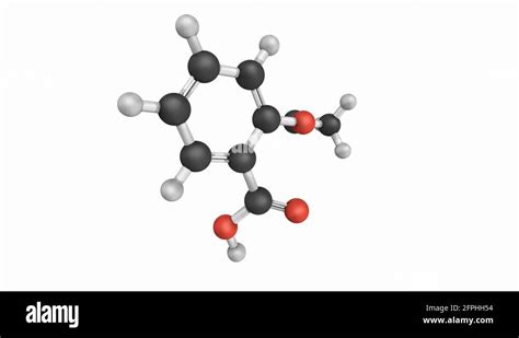 Acetylsalicylic Acid Aspirin Pain Relief Drug Molecule Chemical Structure Stock Video Footage