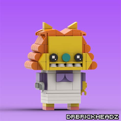 Lego Moc Dr Paula Hutchinson Rockos Modern Life Custom Brickheadz By
