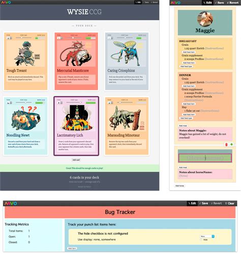 Mavo Apps Independently Created By Participants Clockwise Collectible
