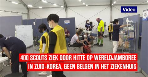 400 Scouts Ziek Door Hitte Op Wereldjamboree In Zuid Korea