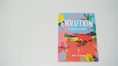 Evolution A Colouring Book Bookxcess