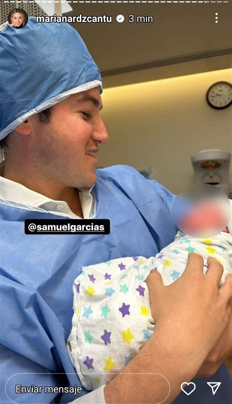 Nació Mariel La Esperada Hija De Mariana Rodríguez Y Samuel García