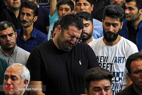 تشییع پیکر مداح اهل بیت حاج محمد باقر منصوری اردبیلی اردبیل