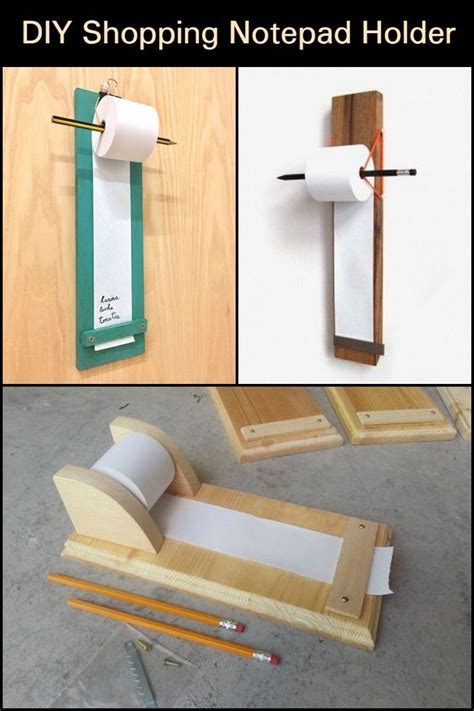 Creative Diy Shopping Notepad Holder Artofit