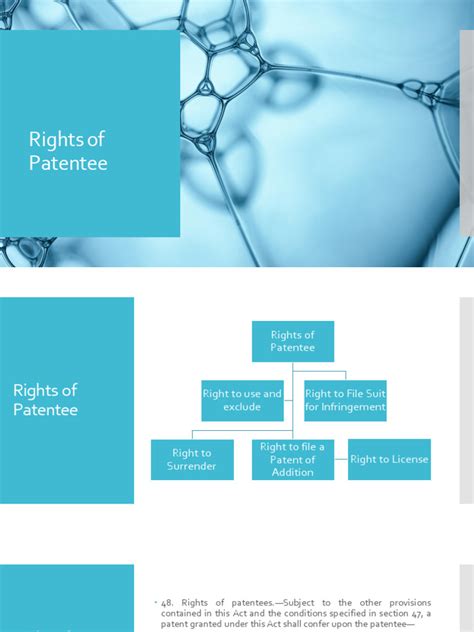 Rights Of Patentee Pdf Glossary Of Patent Law Terms Patent