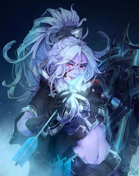 Drow Ranger Arcana Art By Eluvian Dota2