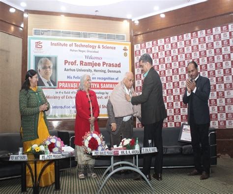 Felicitation Of Prof Ramjee Prasad Who Received The Pravasi Bharatiya Samman Award Pbsa The