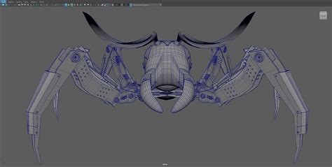3d Robotic Character Ant Bot With Rig Turbosquid 2369069