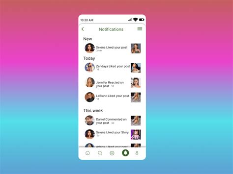 Notifications By Neha A Bhat On Dribbble