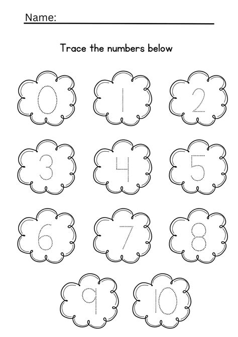 Kindergarten Number Worksheets 1 20 Kindergarten Math Worksheets